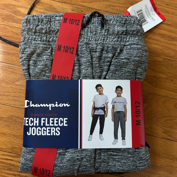 Champion | Bottoms | Nwt Champion Youth Tech Fleece Joggers 2 Pack Size ...